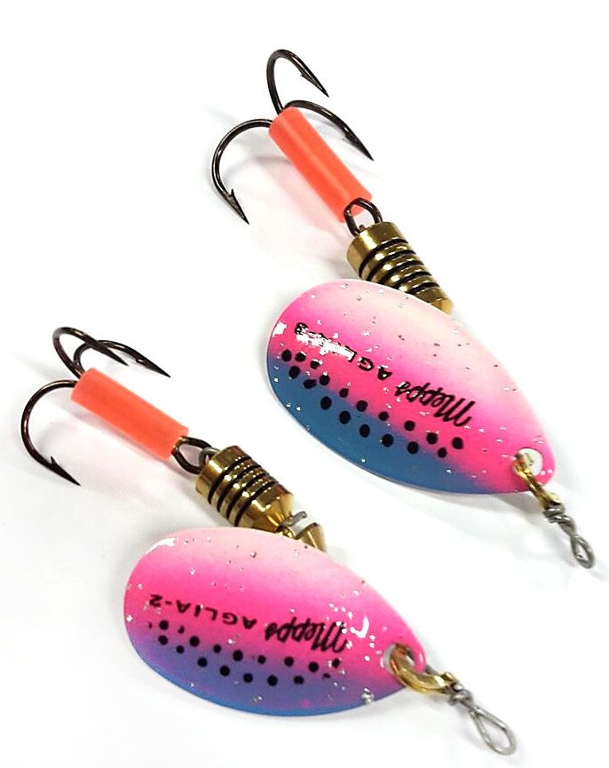 Mepps Aglia fluo rainbow trout-3
