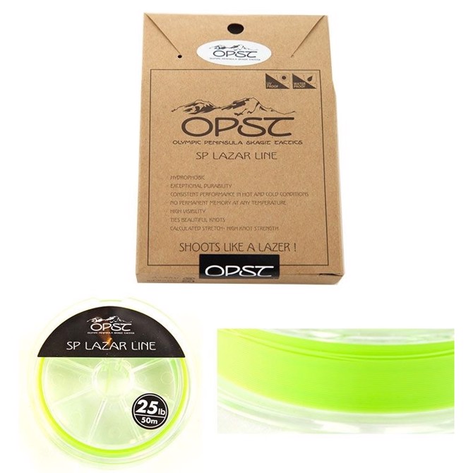 OPST Lazar skydeline, gul/grøn-35lbs