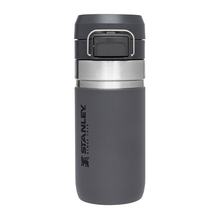 Stanley Quick Flip Water Bottle / isoleret drikkedunk 0,47 L-charcoal