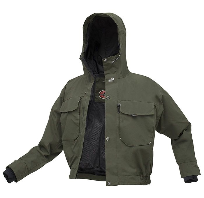 Geoff Anderson Raptor 5 wading jacket-dark green-XL
